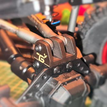 Link Riser für Element Crawler, Messing brüniert schwarz