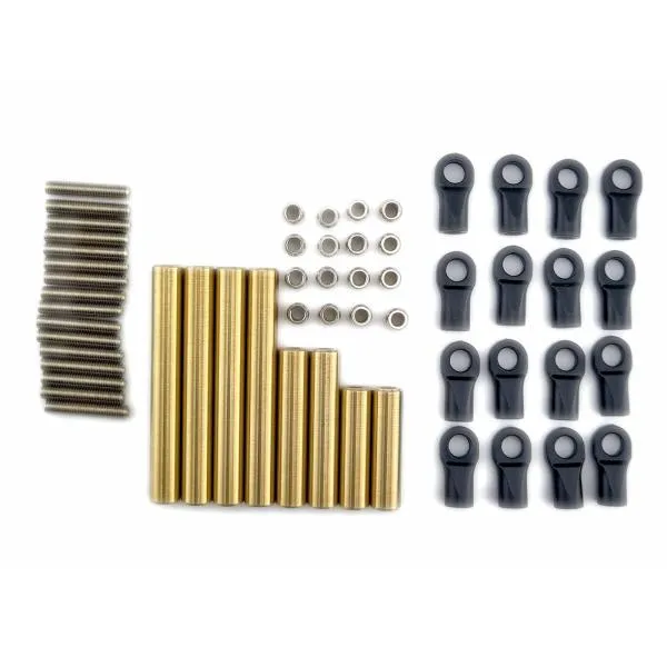 Crawler Links Messing für Traxxas TRX 4 M mit 155 mm Radstand incl. Rod